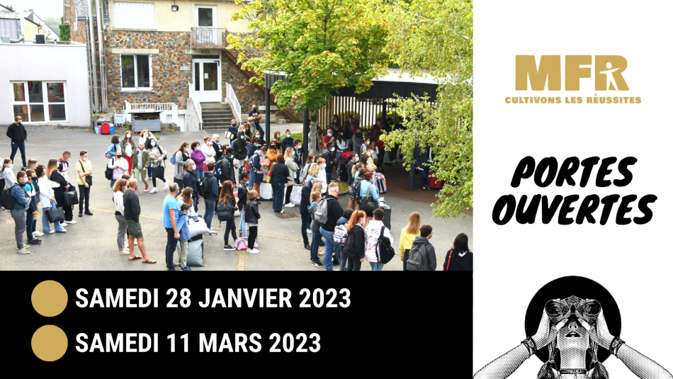 La MFR de Goven ouvre ses portes les samedis 28 janvier et 11 mars